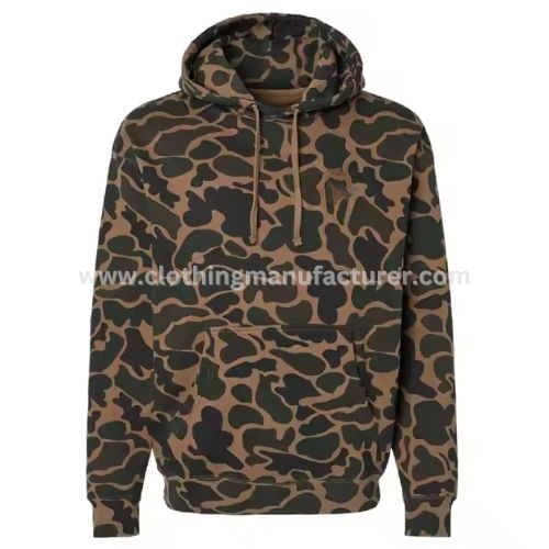 Wholesale Duck Hunting Camo Fishing Hoodie Form Hoodie Manufacturer